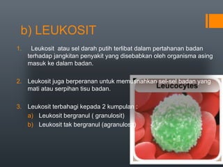 Bab 1 komponen sel darah | PPT