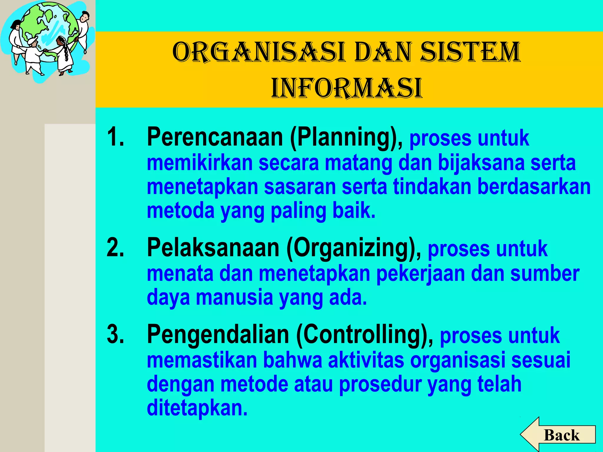 SISTEM INFORMASI Bab1 konsep dasar | PPT