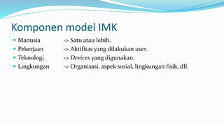 Interaksi Manusia dan Komputer - Bab 1 Konsep Dasar | PPTX