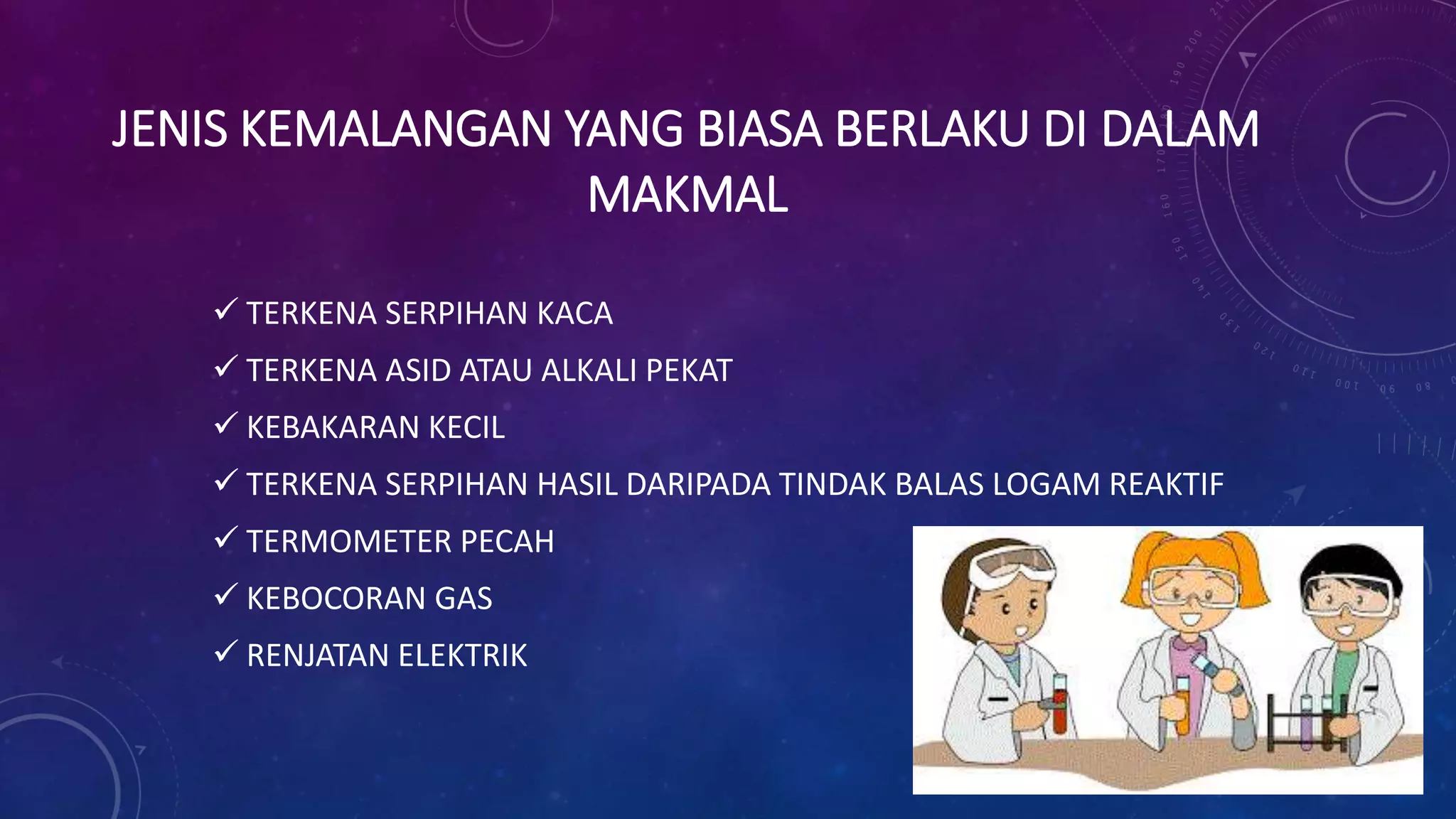 Bab 1 langkah keselamatan di dalam makmal | PPTX