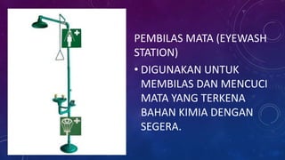 Bab 1 langkah keselamatan di dalam makmal | PPTX