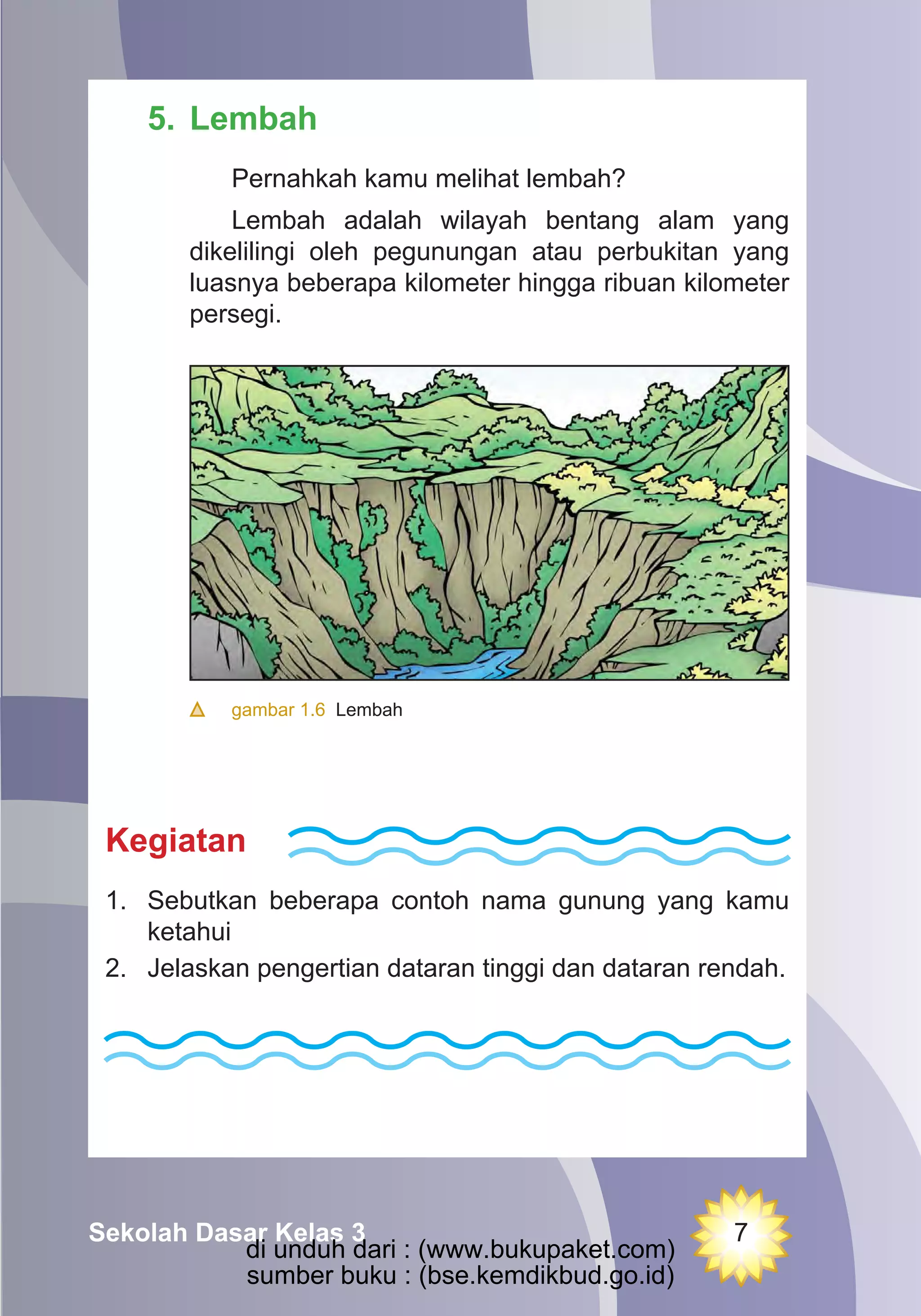 Bab 1 lingkungan alam dan buatan | PDF