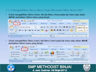 Bab 1 Mengenal Microsoft Office Word 2007.pptx