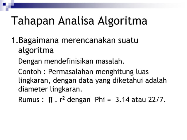 Bab 1 pengantar logika algoritma | PPTX