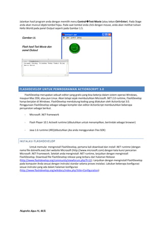 Bab1pengenalan as3 | PDF