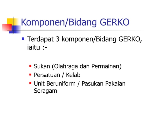 Bab 1 Pengenalan Kepada Gerko | PPT