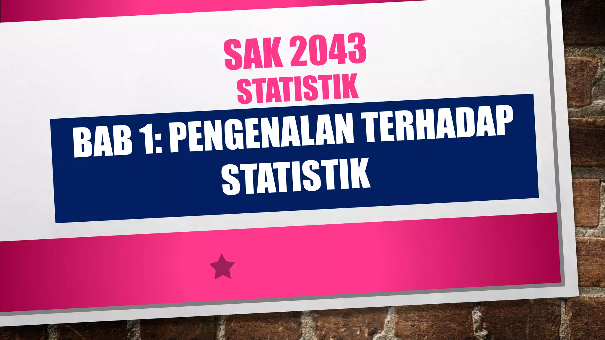 Bab 1 pengenalan terhadap statistik | PDF