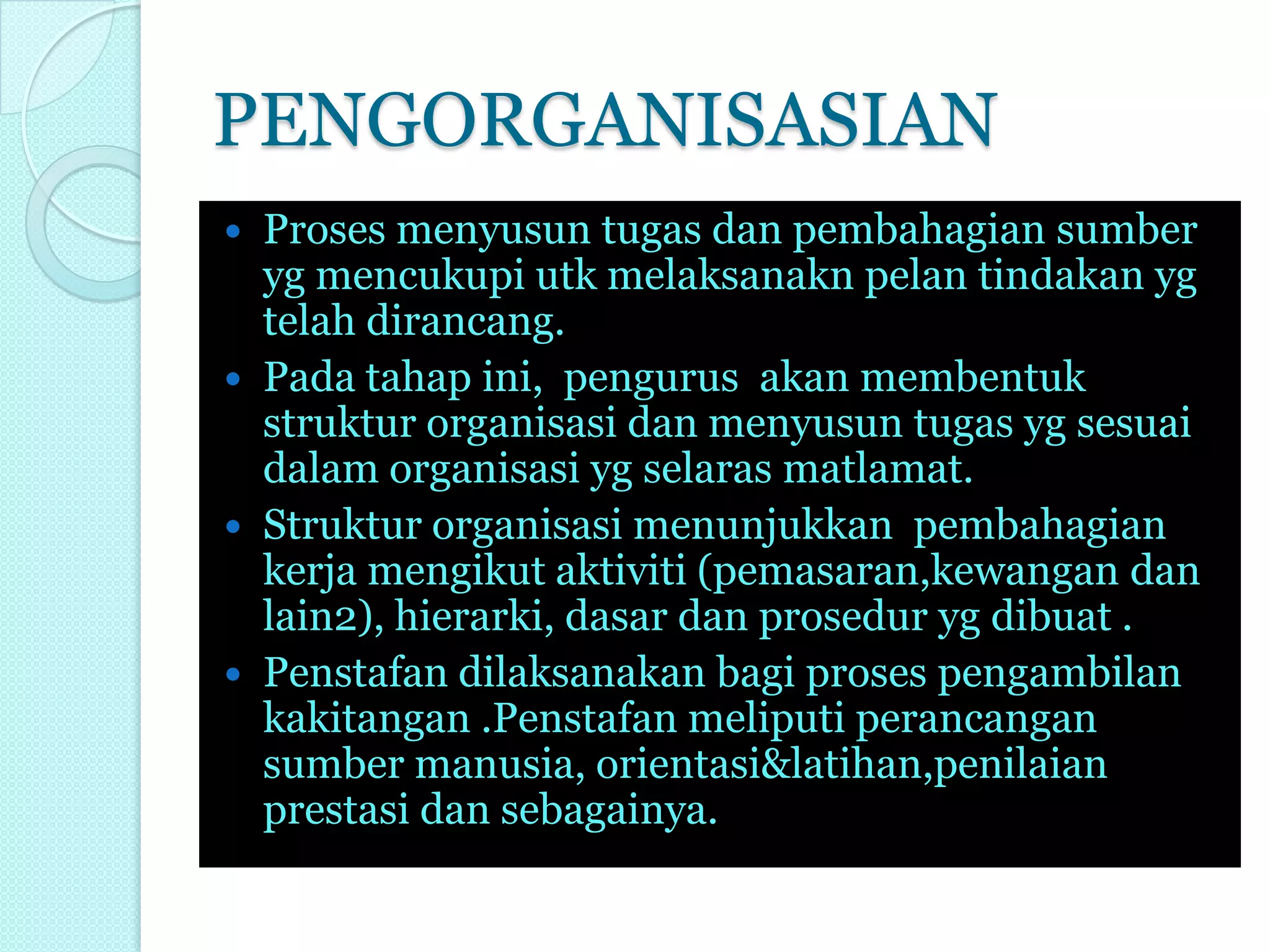 DEFINISI DAN KEPENTINGAN PENGURUSAN | PPTX