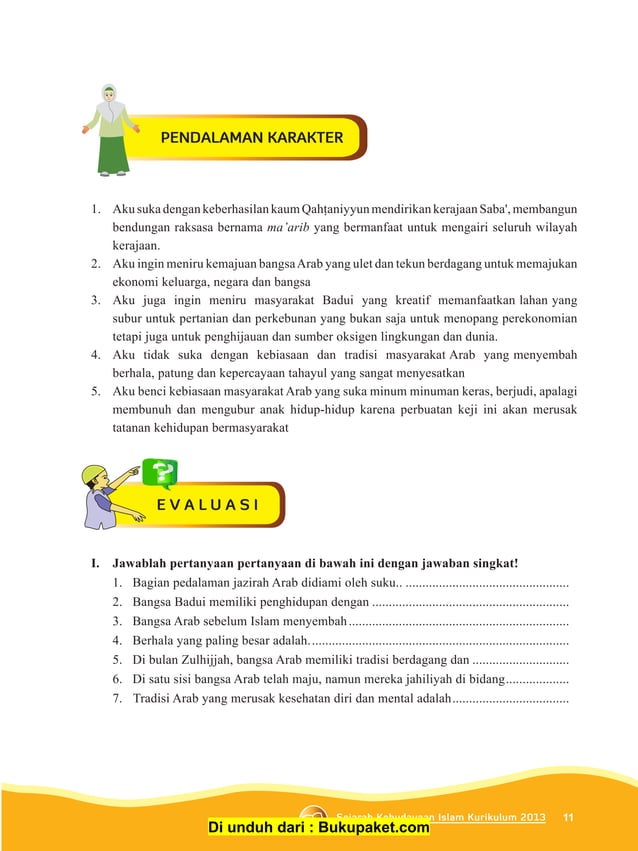 Bab 1 peradaban bangsa arab sebelum kedatangan islam | PDF