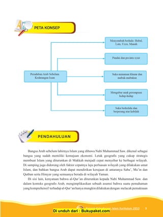 Bab 1 peradaban bangsa arab sebelum kedatangan islam | PDF