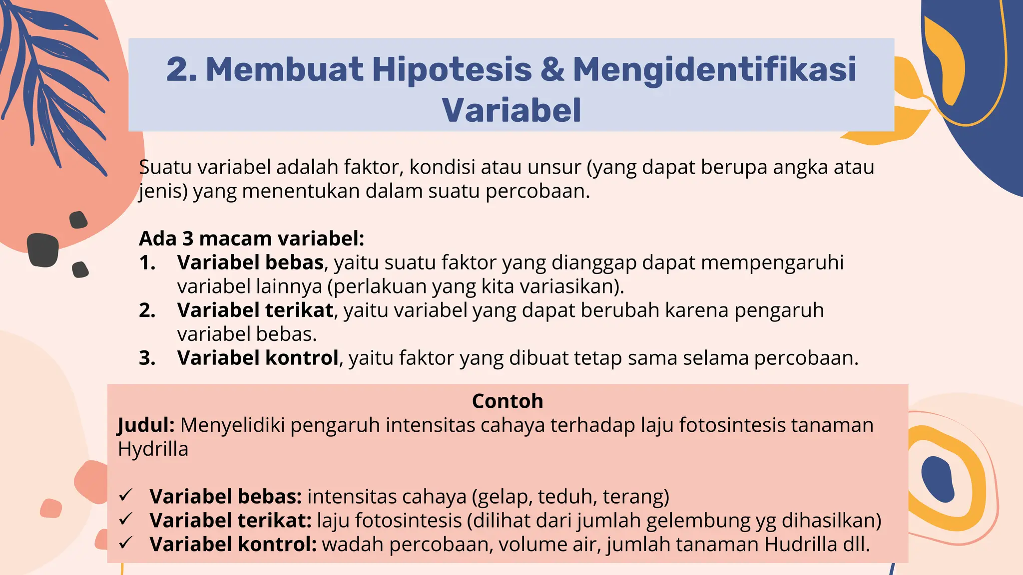 BAB 1 METODE ILMIAH KELAS VII PRESENTASI | PPTX