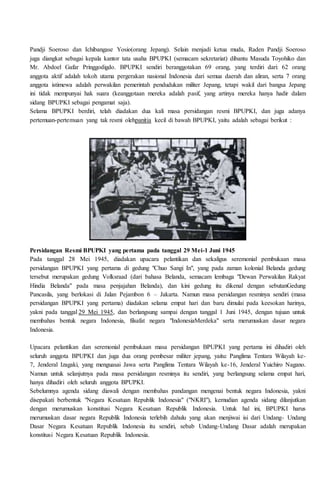 Bab 1 perumusan dan penetapan pancasila sebagai dasar negara | DOCX