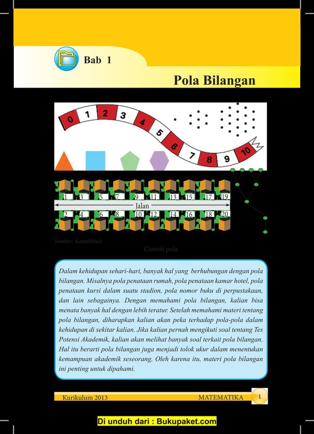 Bab 1 pola bilangan | PDF