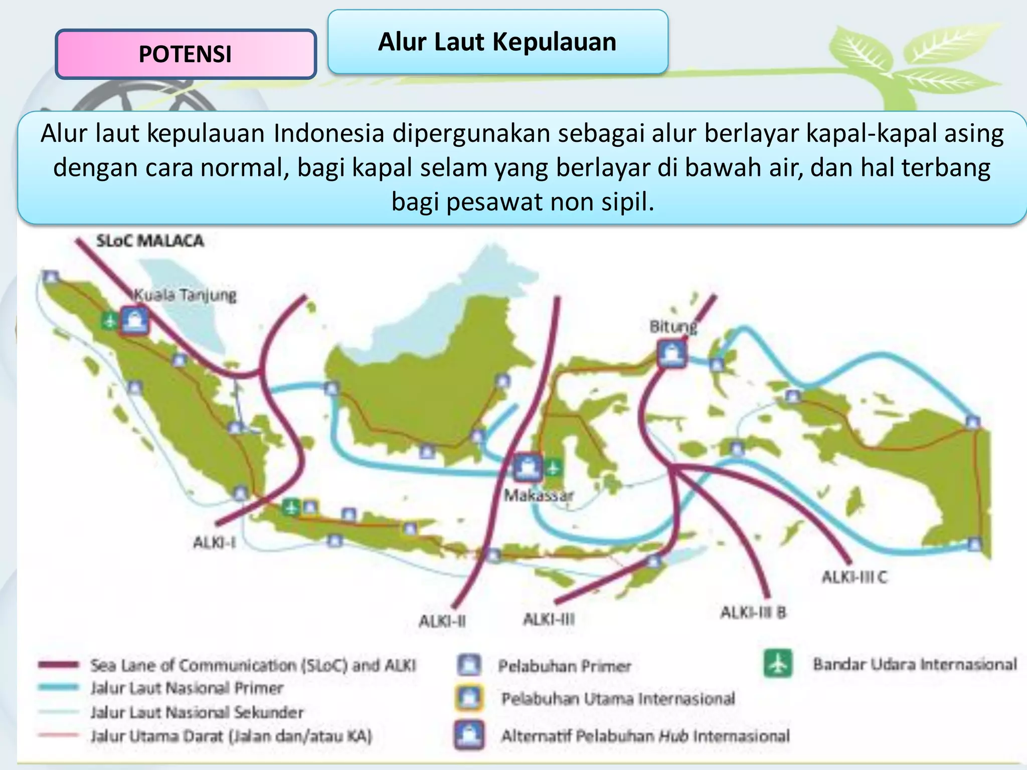 Bab 1 Posisi Strategis Indonesia Sebagai Proses Maritim Dunia | PDF