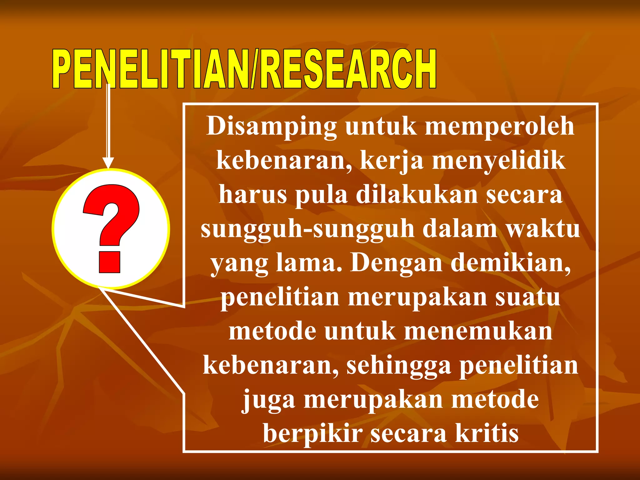 proses riset | PDF