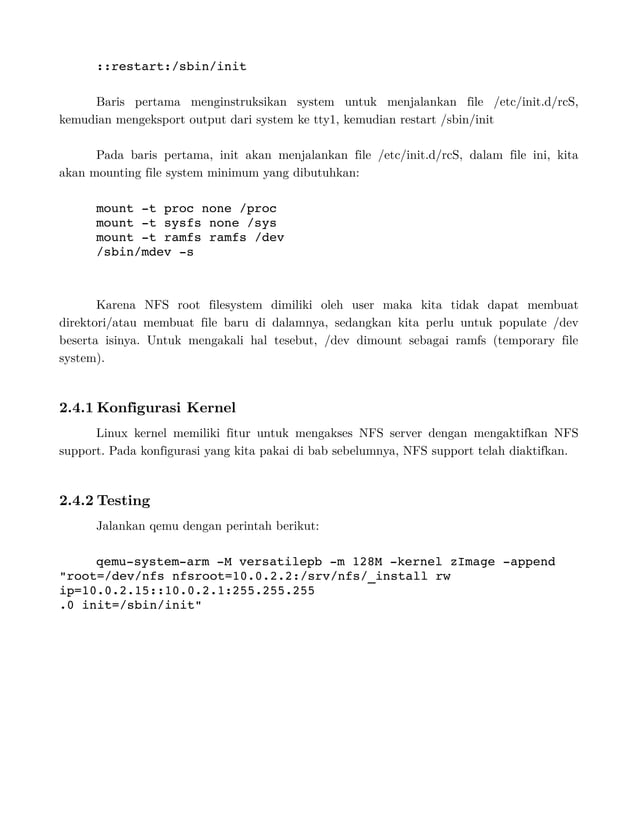 Qemu + Busybox Tutorial | PDF