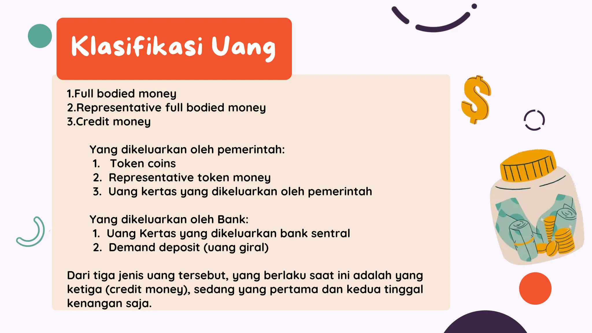 BAB 1 Ruang Lingkup Uang, peranan dan fungsi uang, .pptx