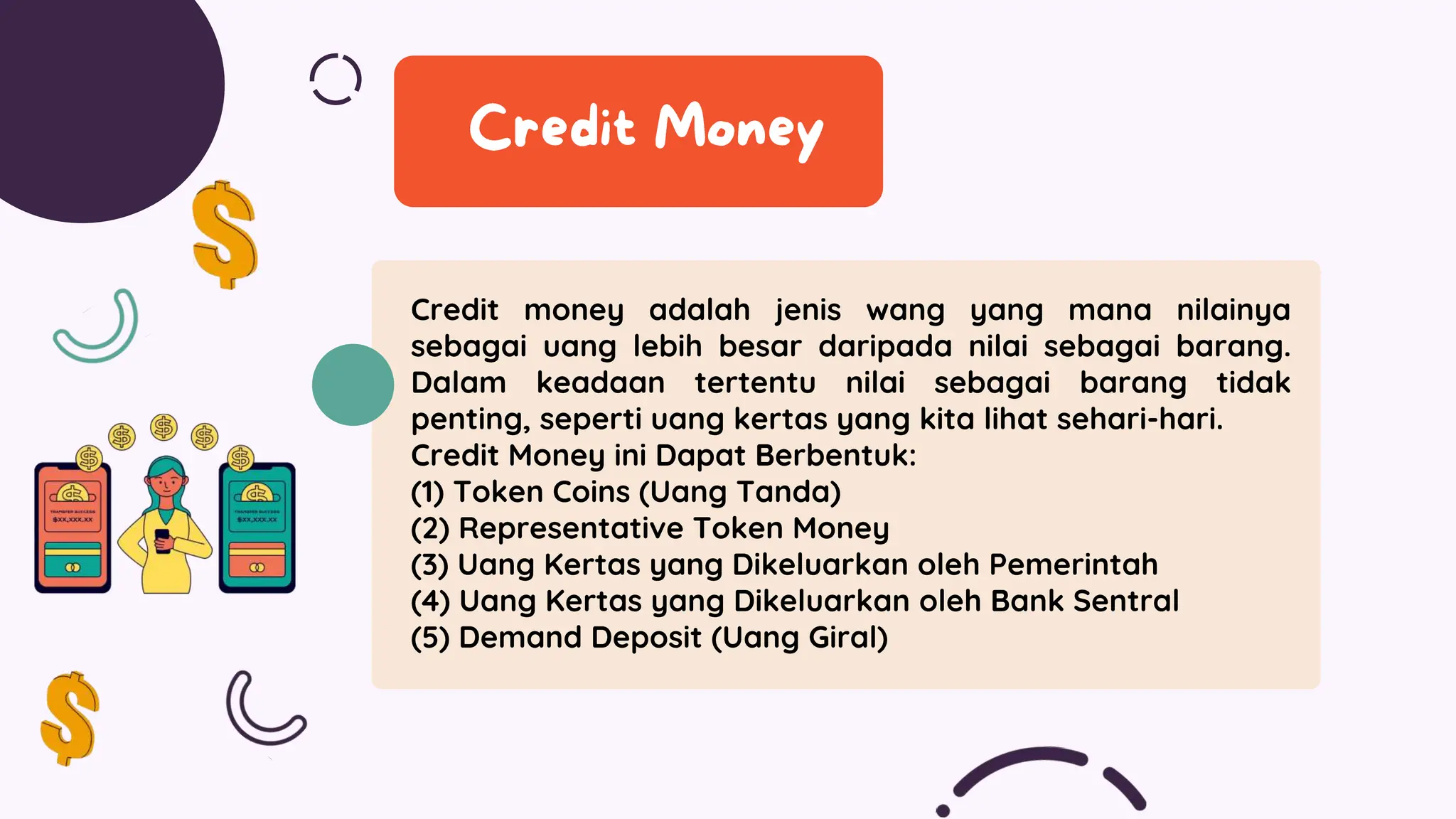 BAB 1 Ruang Lingkup Uang, peranan dan fungsi uang, .pptx BAB 1 Ruang Lingkup Uang, peranan dan fungsi uang, .pptx