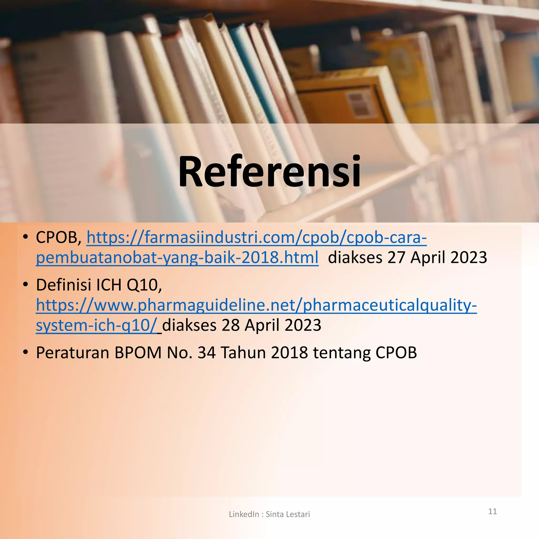 BAB 1 Sistem Mutu Industri Farmasi dalam Peraturan BPOM No 34 Tahun ...