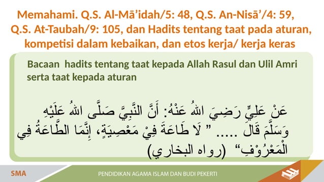 BAB 1 Taat Aturan, Perilaku Kompetitif dalam Kebaikan dan Kerja Keras ...