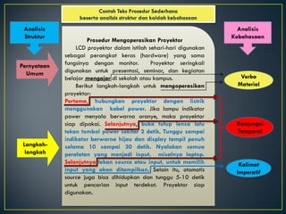 TEKS PROSEDUR | PDF