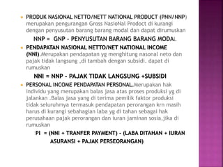 Bab 1 tentang konsep pendapatan nasional | PPT
