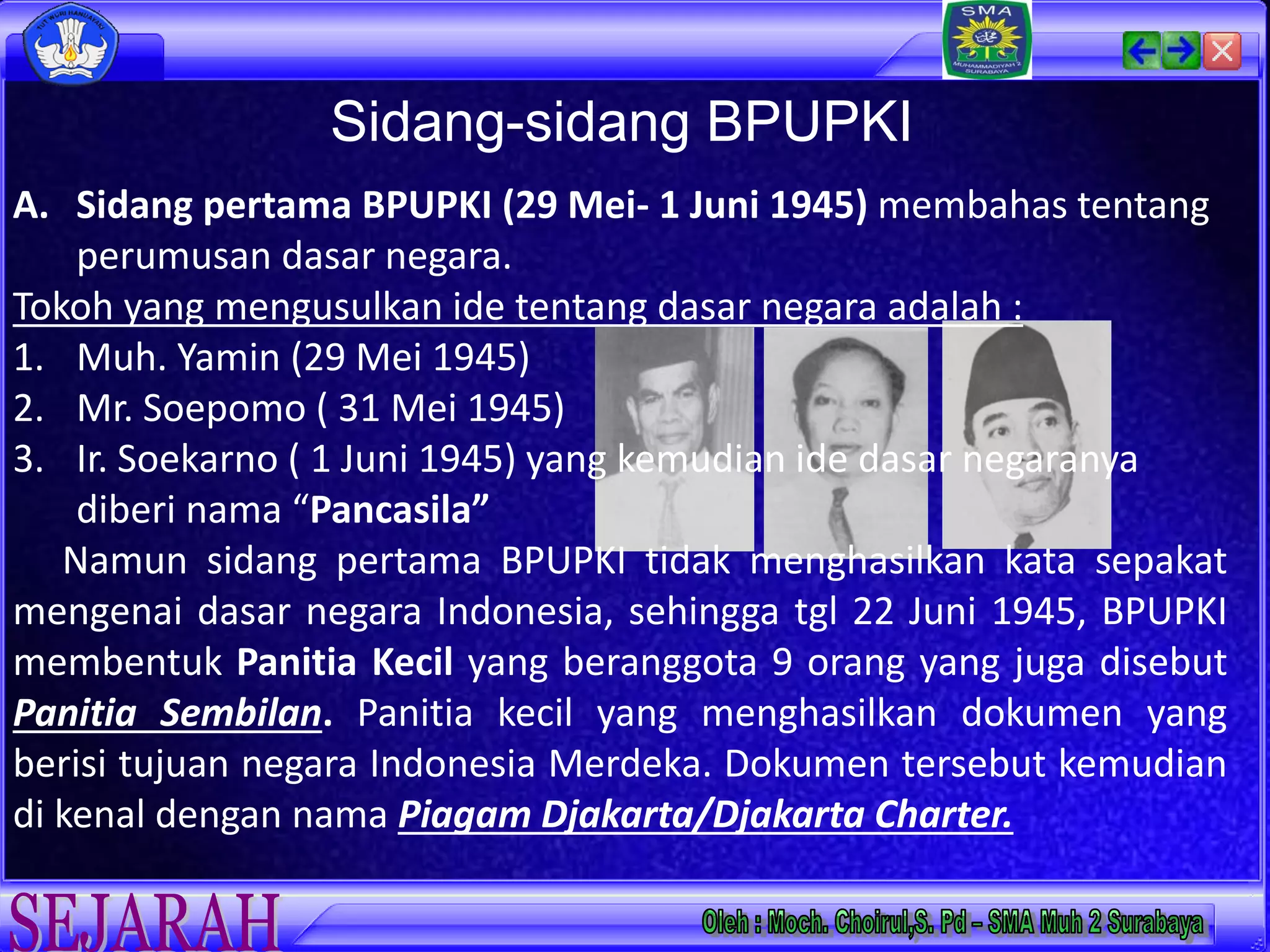 Bab 1 Terbentuknya BPUPKI&PPKI | PDF