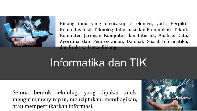 Bab 1 TIK - Informatika dan Keterampilan Generik.pptx
