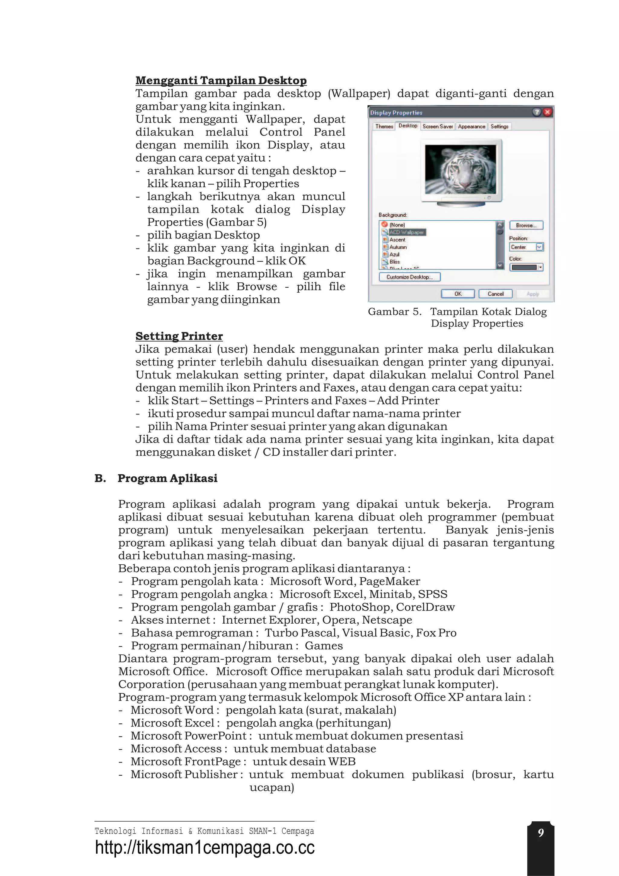 Bab 1 tik kelasx ada materi | PDF