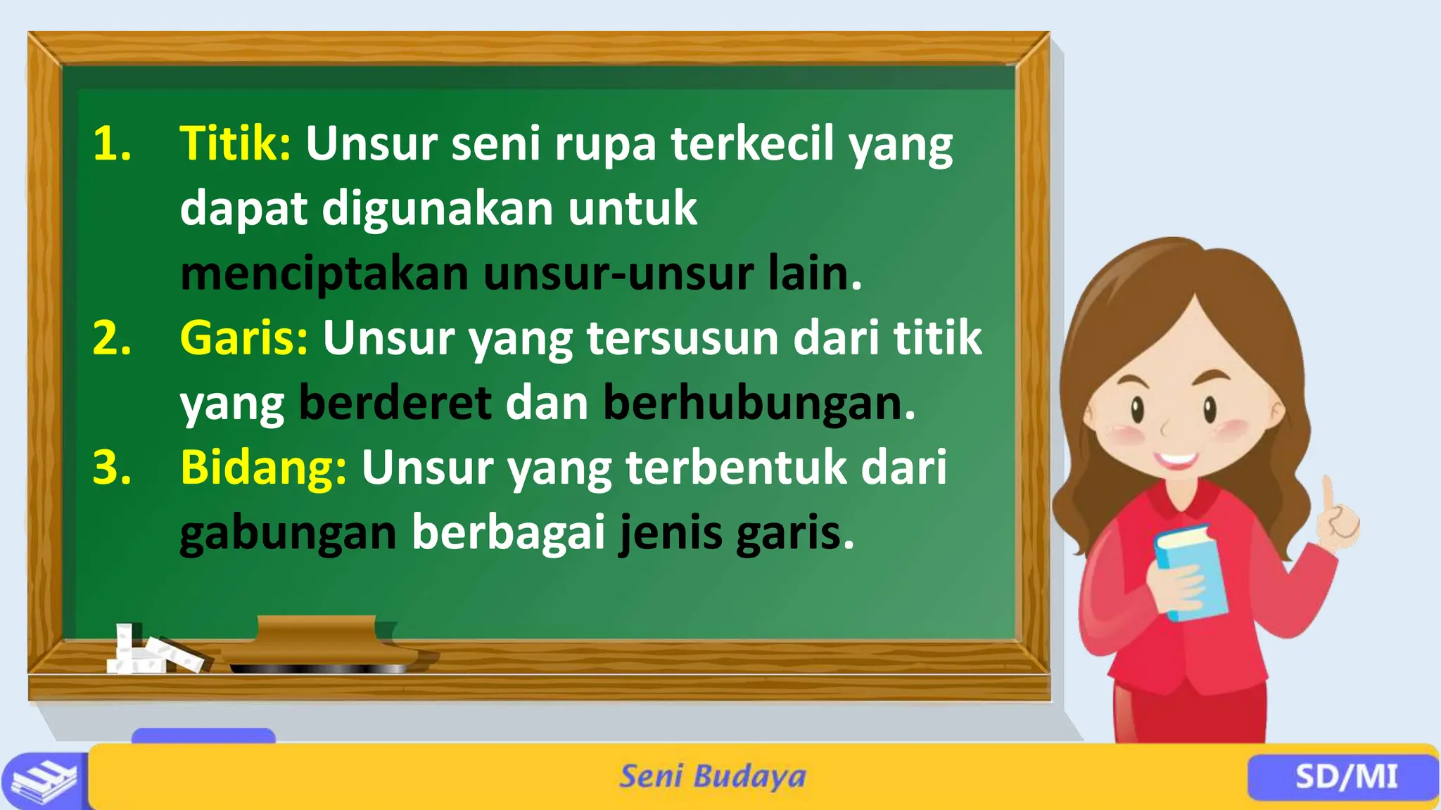 Bab I Unsur dan Prinsip Seni Rupa sdpptx | PPTX