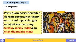 Bab I Unsur dan Prinsip Seni Rupa sdpptx | PPTX