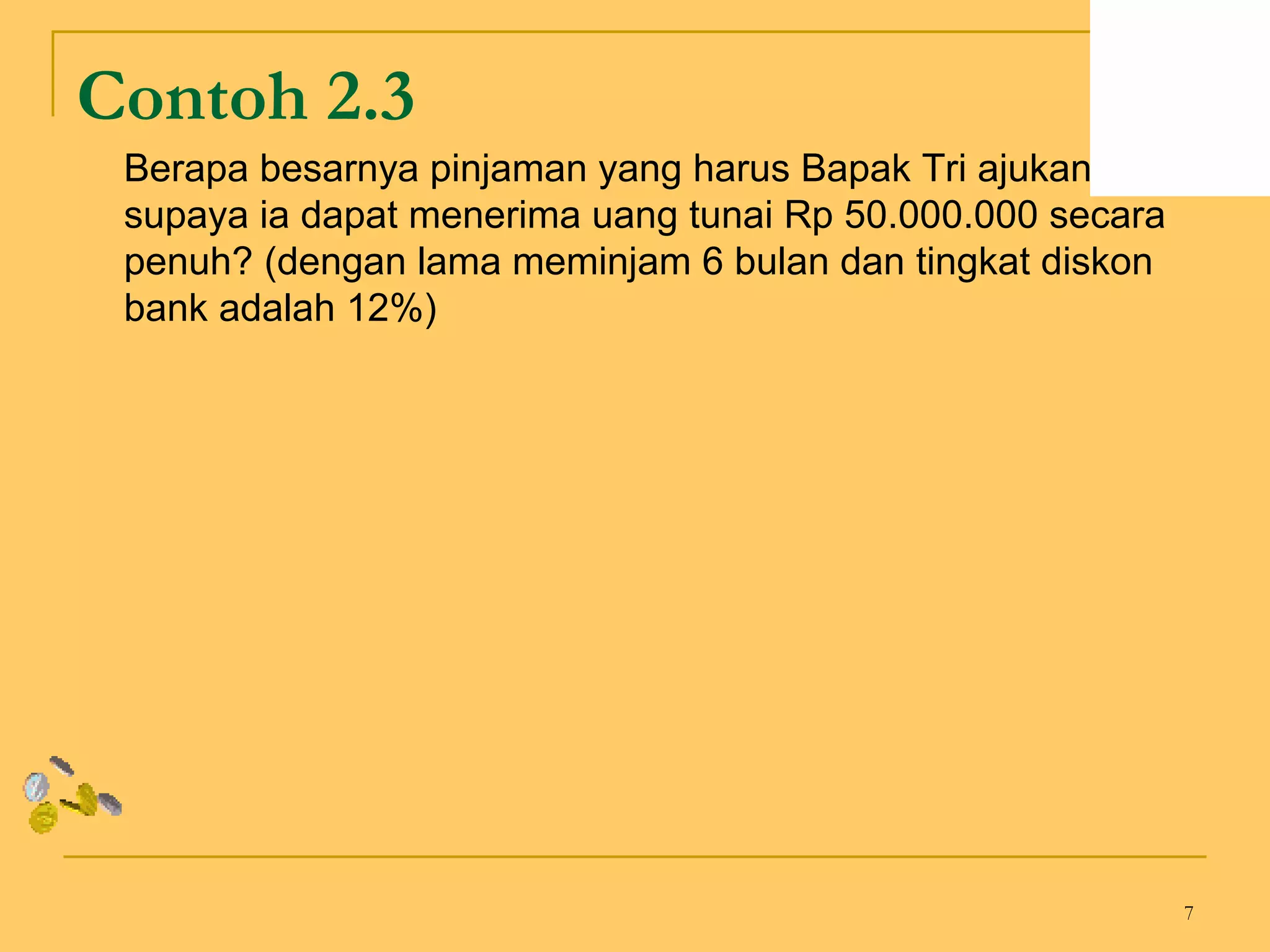 matematika keuangan tingkat diskon dan diskon tunai | PPT