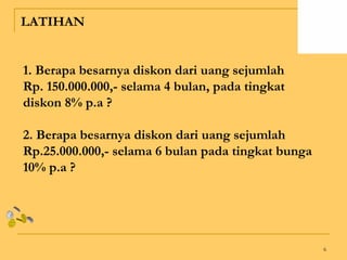 matematika keuangan tingkat diskon dan diskon tunai | PPT