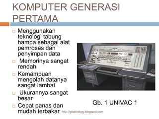 Sejarah Perkembangan Komputer (History of Computer) | PPTX