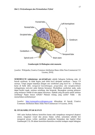 Bab 2.perkembangan fizikal | PDF