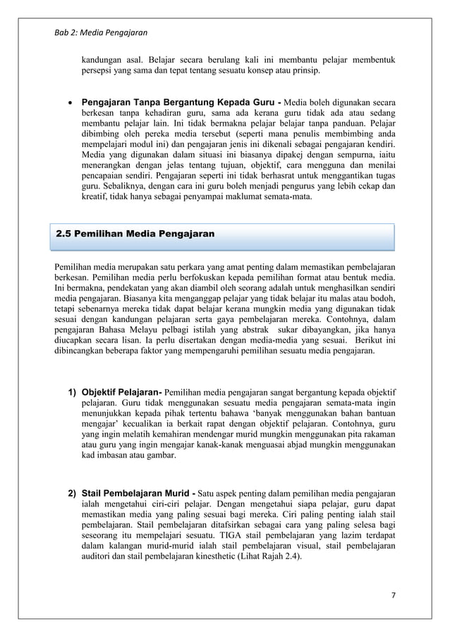 Media pengajaran | PDF