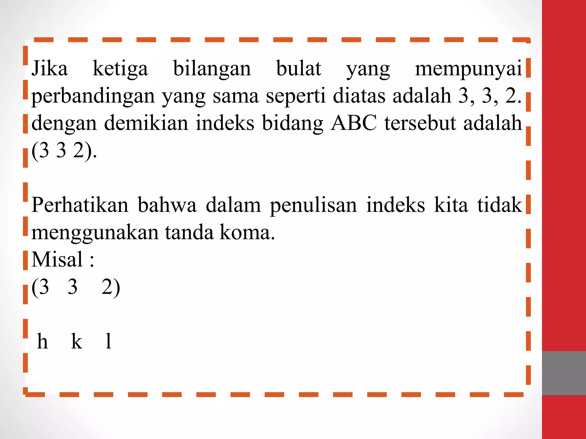 indeks miller | PPTX