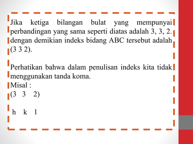 indeks miller | PPTX