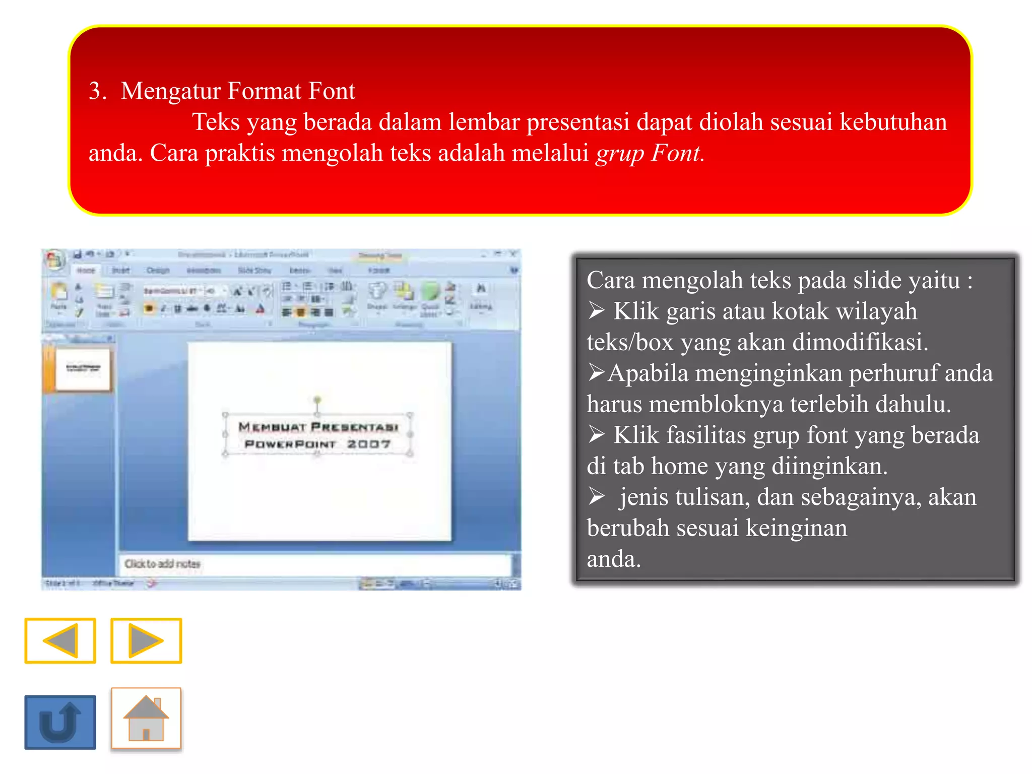 MS. POWERPOINT 2007 | PPTX