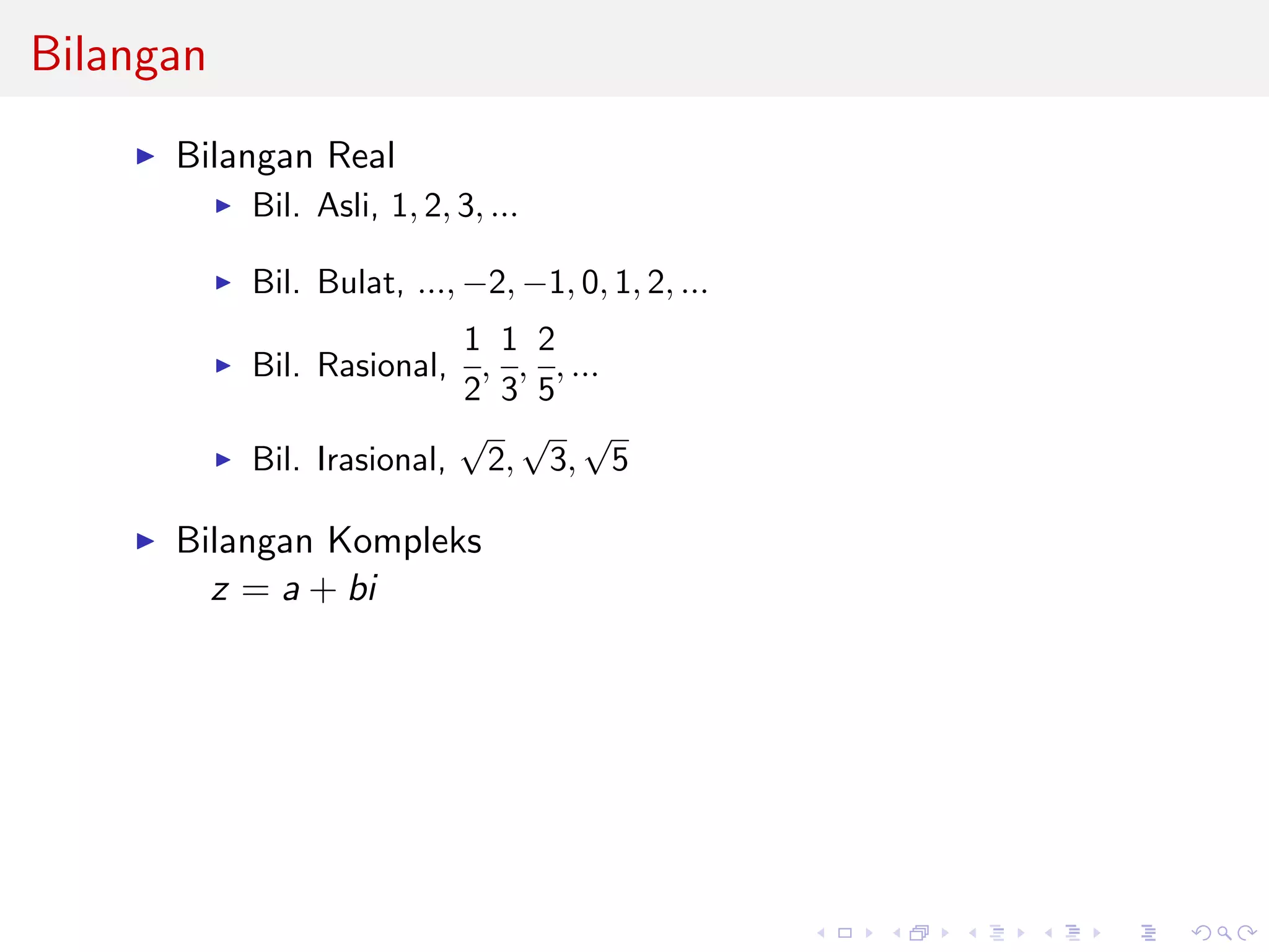 Bilangan kompleks | PPT