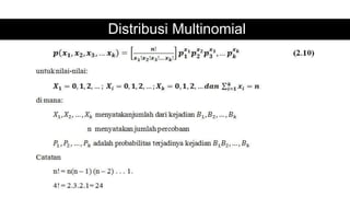 Bab 2. Distribusi Teoritis | PPTX