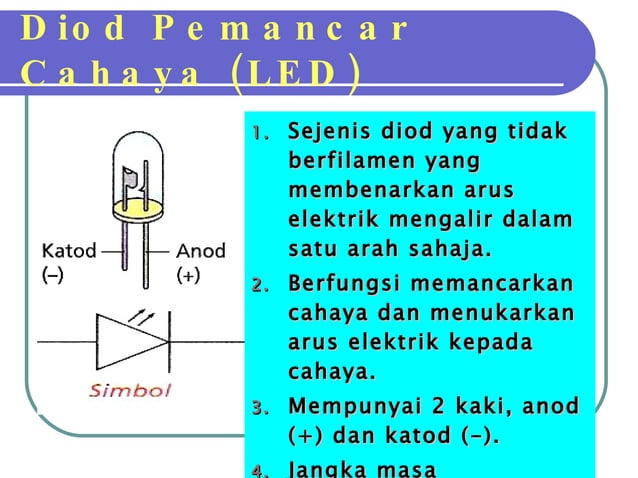 KHB TING 2 - Bab 2.1 Komponen Elektronik | PPT
