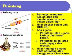 Bab2 1komponenelektronik t2 | PPT