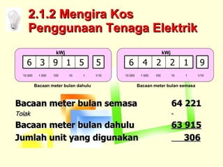 KHB TING 3 - Bab 2.1 Tarif Elektrik | PPT