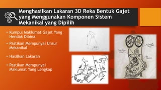 Bab 2.2 Bahagian 2 | Reka Bentuk Mekanikal | PPTX