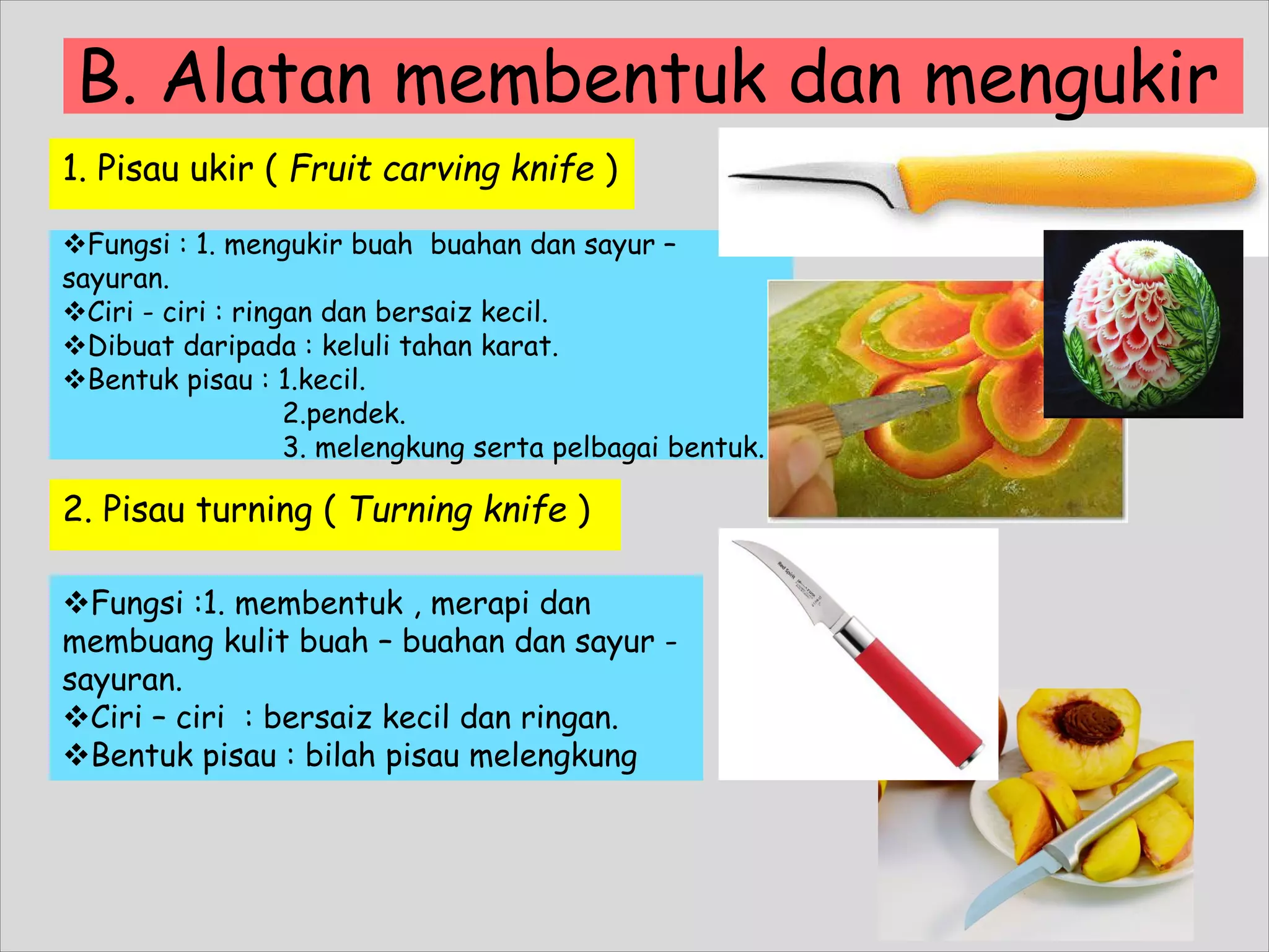 Bab 2.6 reka bentuk makanan part 3 (alatan) | PDF