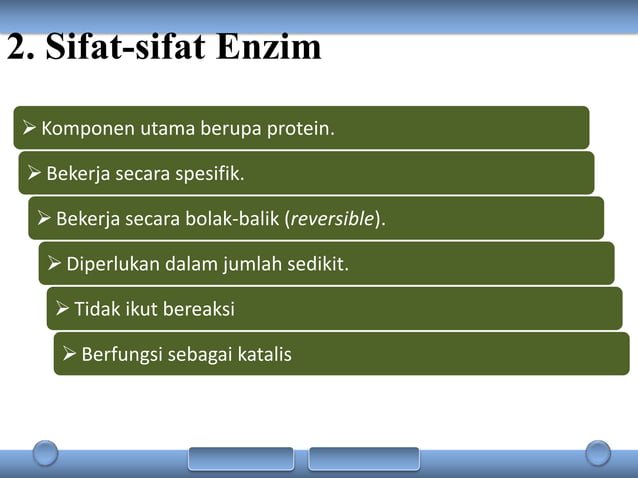 Bab 2. metabolisme part 1 (enzim) | PPTX