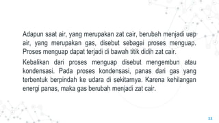 Bab 2.2 IPA Kelas 7 (Perubahan Wujud Zat) Kurikulum Merdeka SMP ...
