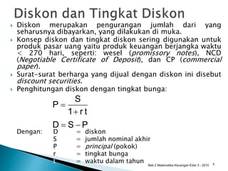 Diskon tunai | PPT