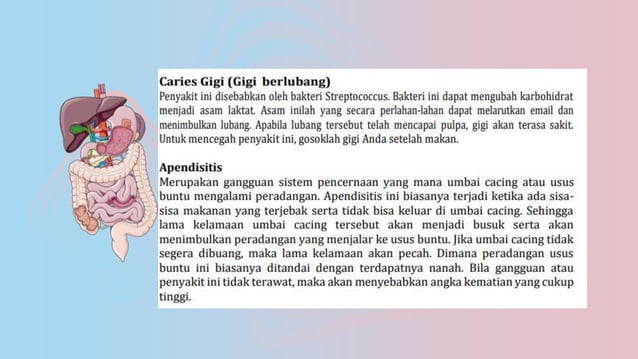 Bab 2 Struktur dan Fungsi Tubuh (Sistem Pencernaan) IPA Kelas 8 SMP Ibrahimy 1 Sukorejo ...